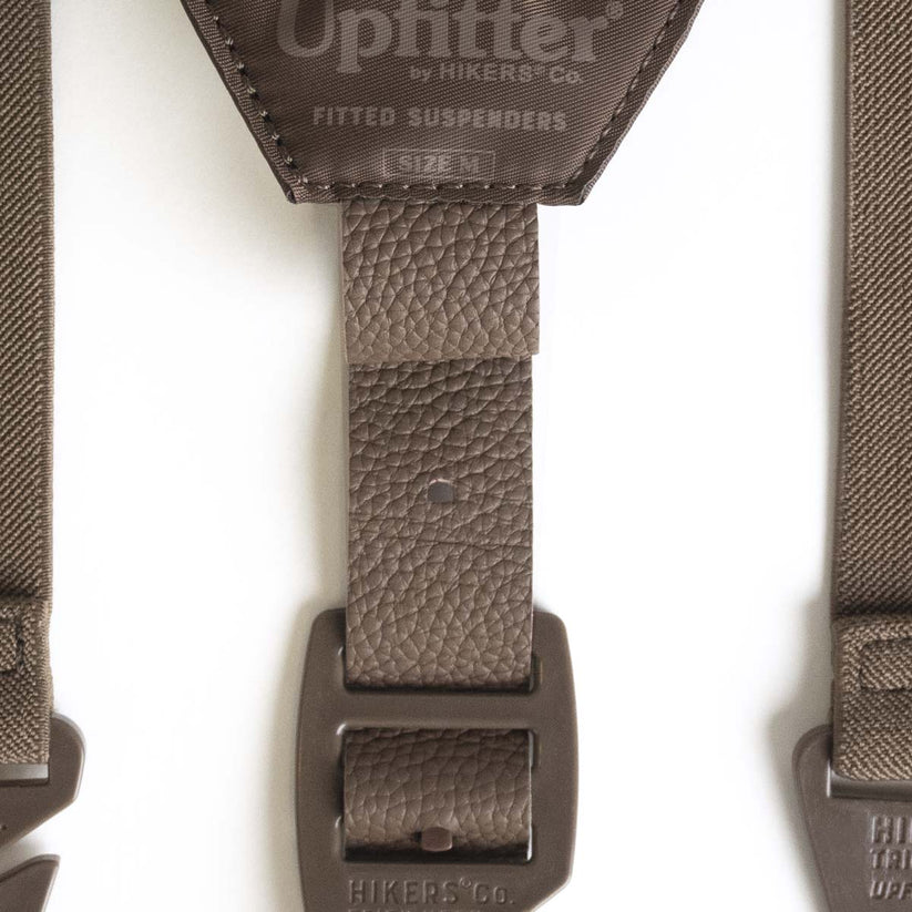 Upfitter® Belt Loop Suspenders - Deluxe - Brown – HIKERS® Co.