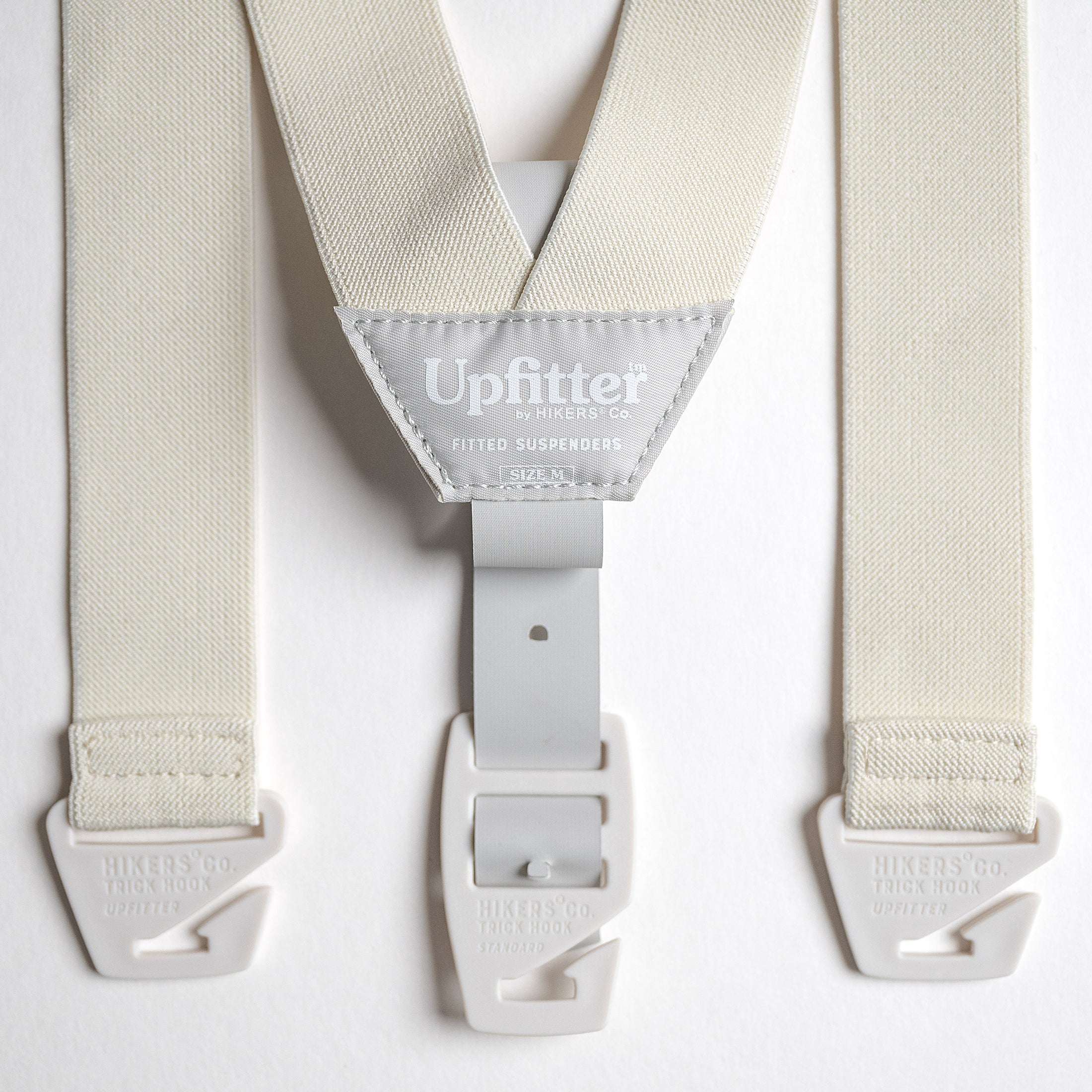 Upfitter® Belt Loop Suspenders in Undy White – HIKERS® Co.