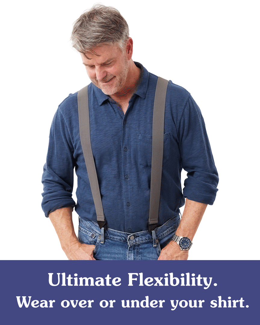 HIKERS® Co. Button Fly Suspenders | The Belt Alternative